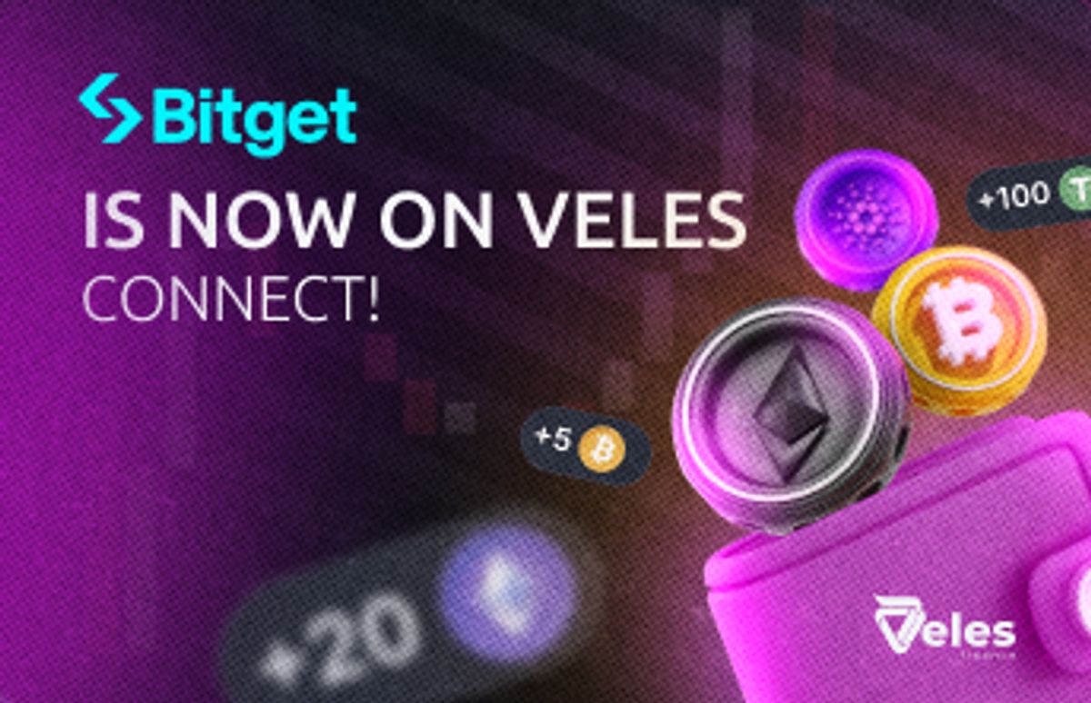 Veles Finance Now Supports Bitget